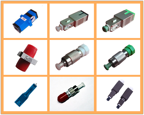 Multimode Fiber Optic Attenuator with MU UPC Fiber Optic Ferrule