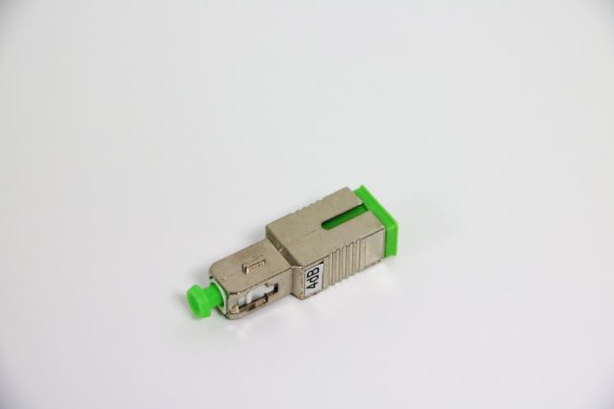 SC APC FTTH Fiber Optic Attenuator , multimode optical attenuator