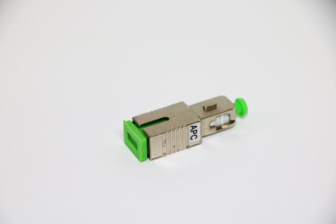 SC APC FTTH Fiber Optic Attenuator , multimode optical attenuator