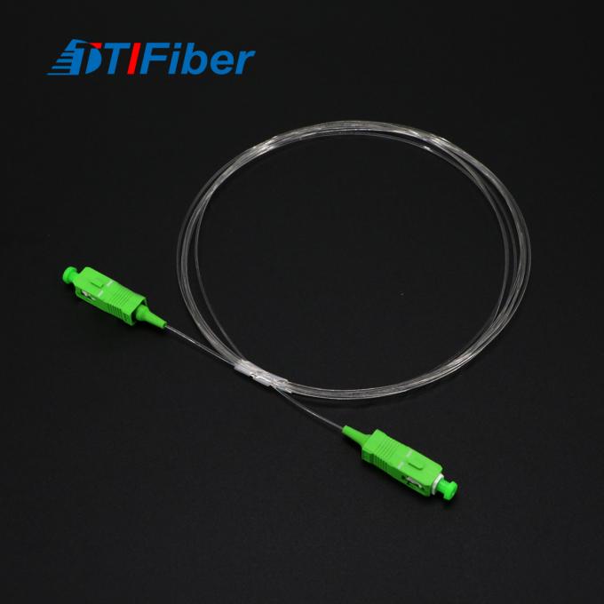 FTTH Indoor Fiber Optic Pigtail Invisible Patch Cord Transparent