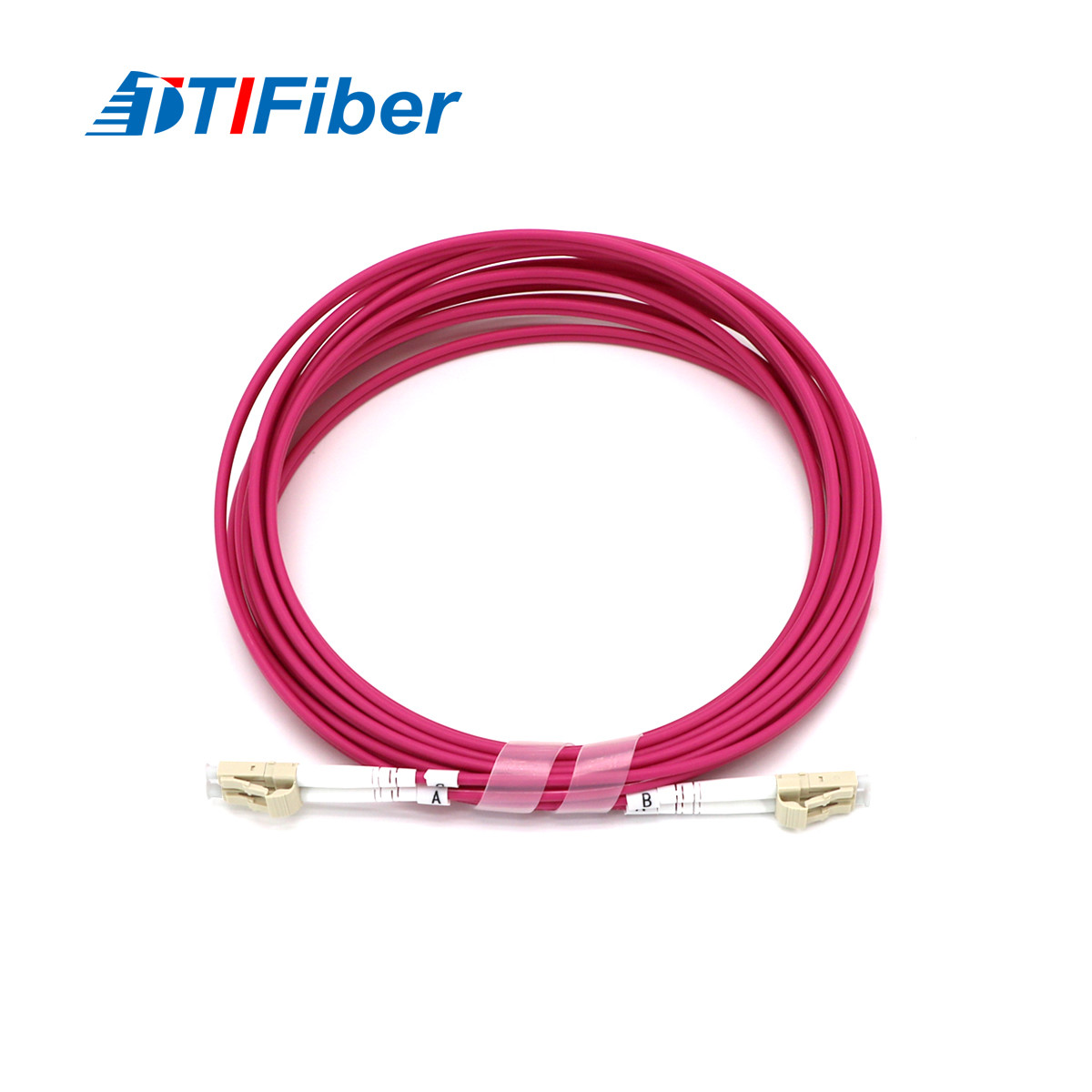FTTH Optic Duplex OM4 Fiber Patch Cord Cable Multimode