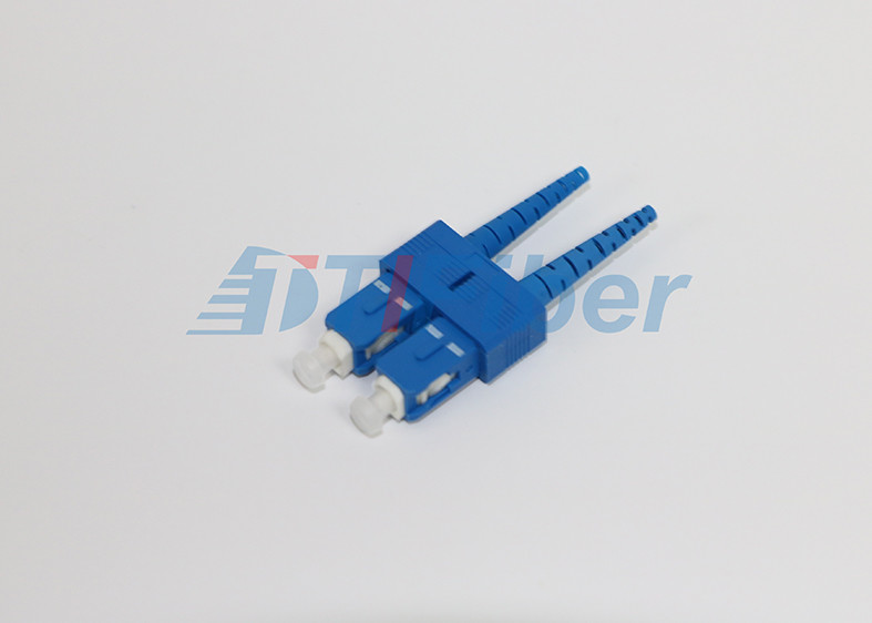 SC / PC Fiber Optic Connectors For Fiber Patchcords , Multimode Fiber ...