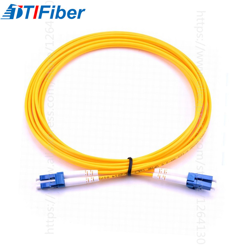 Duplex / Simplex Fiber Optic Patch Cord Customized PVC LSZH Jacket 5 ...