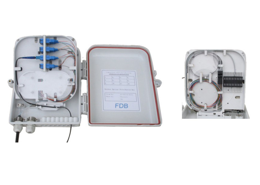 Local area networks Fiber Optic Distribution Box with 1×16 PLC Splitter ...