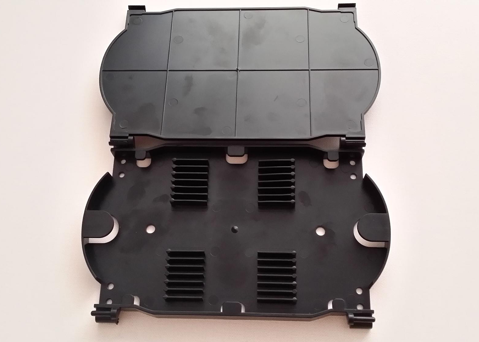 12core ABS single - mode Fiber Optic Splice Closure with Fiber Splice Tray