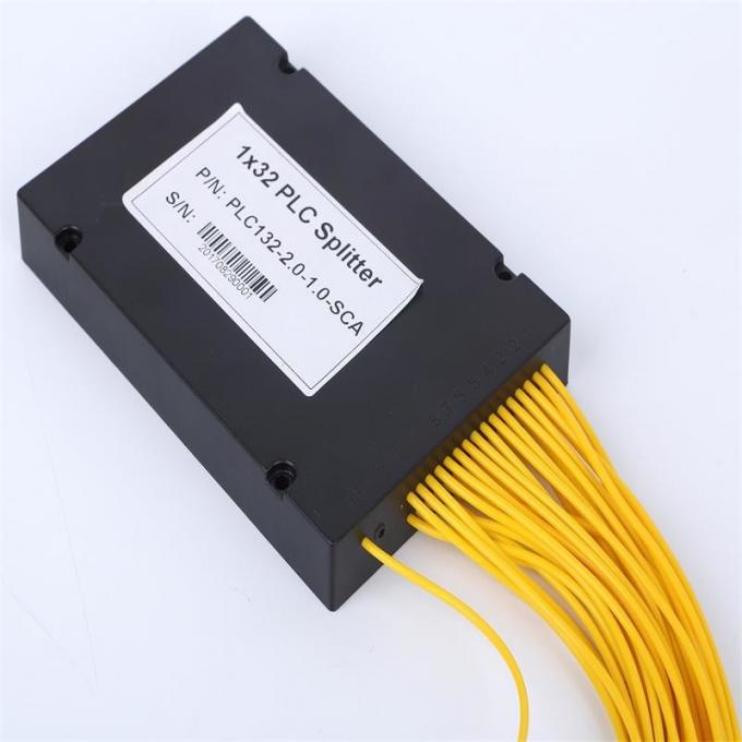 FTTX System 1X64 PLC Fiber Optic Splitter With SC Connector